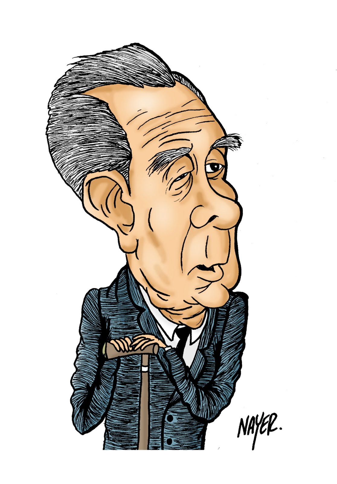 Talal Nayer: Jorge Luis Borges