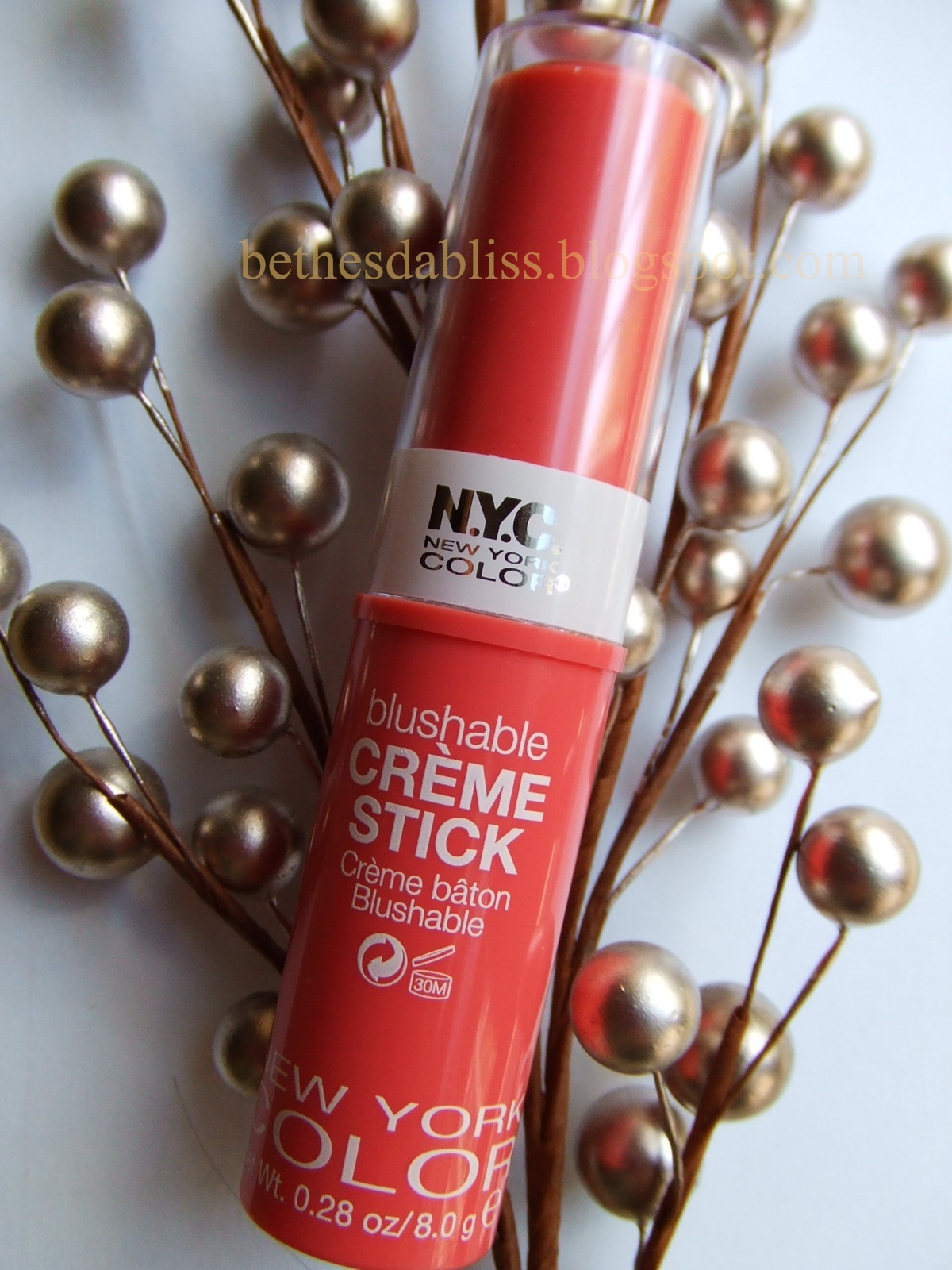 The Bethesda Bliss: NYC Blushable Creme Stick in Pink Flash