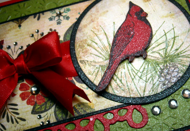 Designs by Lisa Somerville: Cardinal Christmas - Card Patterns#83