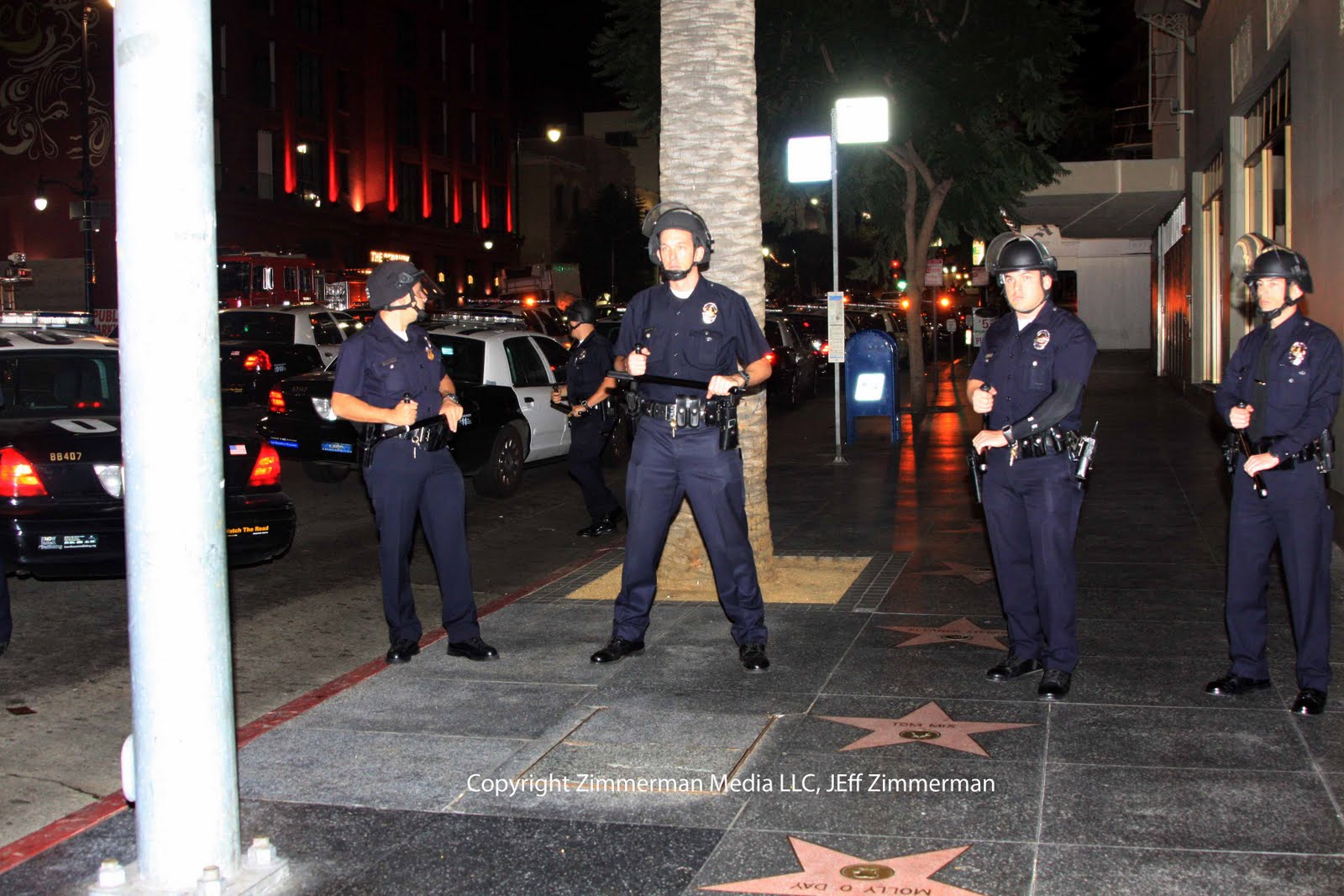Zimmerman Media LLC: Melee at Hollywood and Vine, LAFD asks for LAPD ...