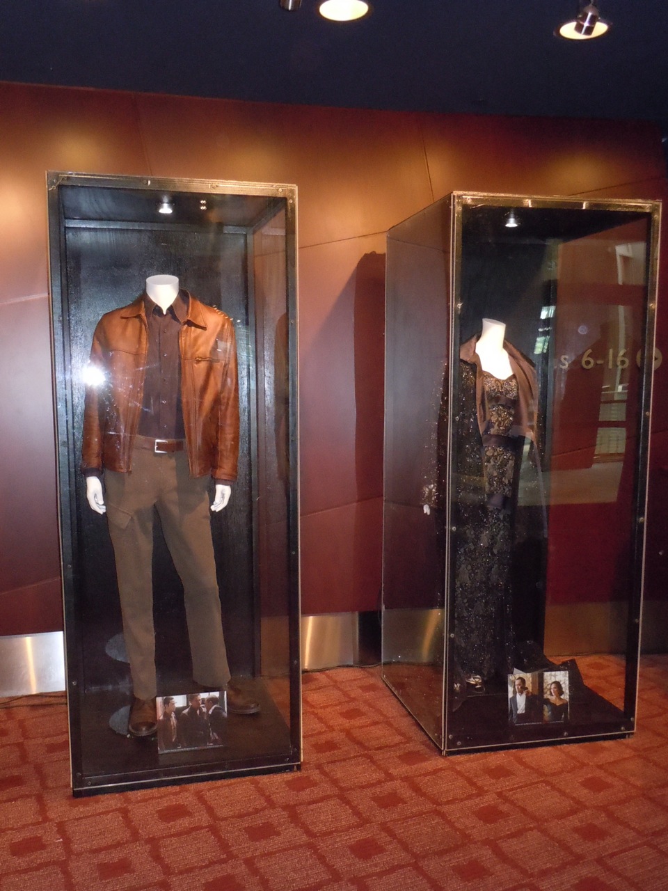 Original Inception movie costumes and props on display... | Hollywood ...