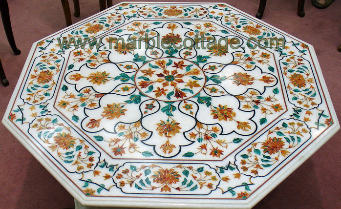 Taj Mahal - Agra India world Famous For White Marble Inlay Art and ...