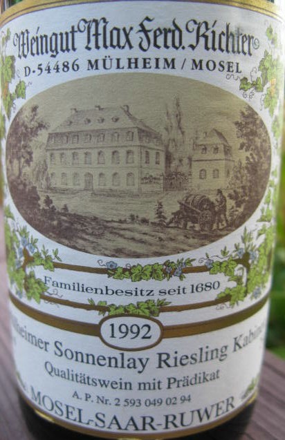 Cépage et Cuisine: Wine of the Week - Riesling of Mosel-Saar-Ruwer