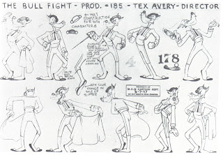 Cartoons, Model Sheets, & Stuff: Tex Avery - "Senor Droopy"