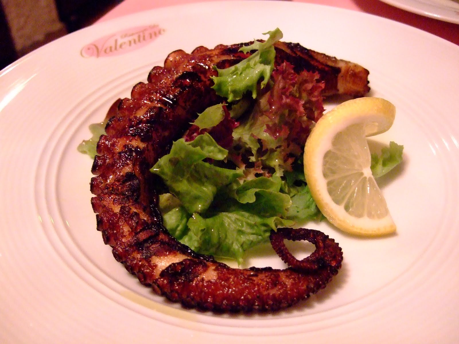 ate too much: Valentino’s