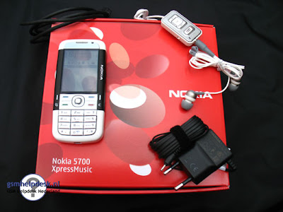 WORLD THE MOBILE: Nokia 5700 XpressMusic announced