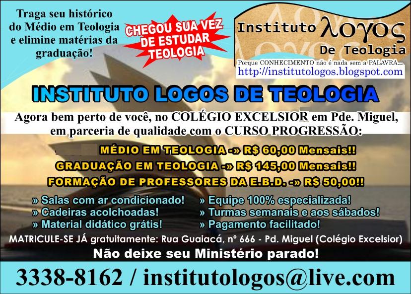 INSTITUTO LOGOS DE TEOLOGIA: janeiro 2011