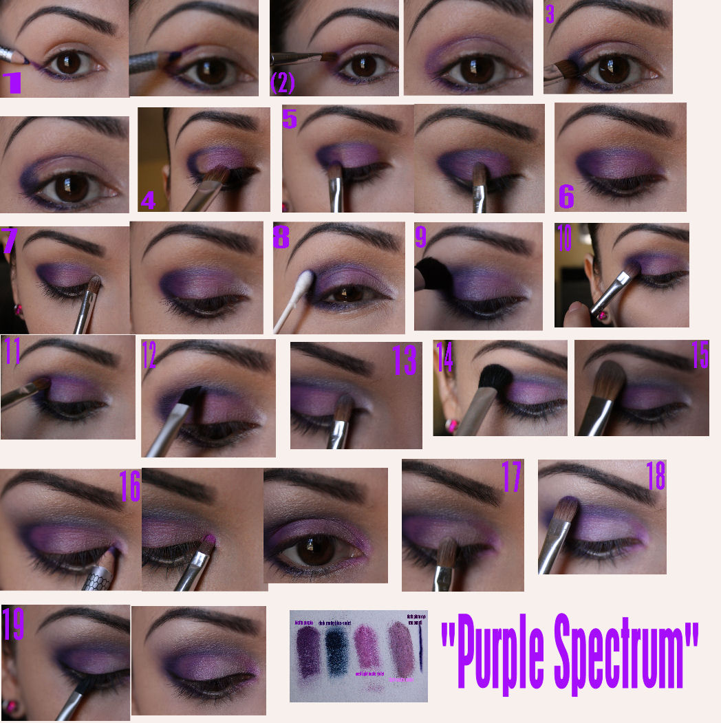 "PURPLE SPECTRUM" Make-up Tutorial