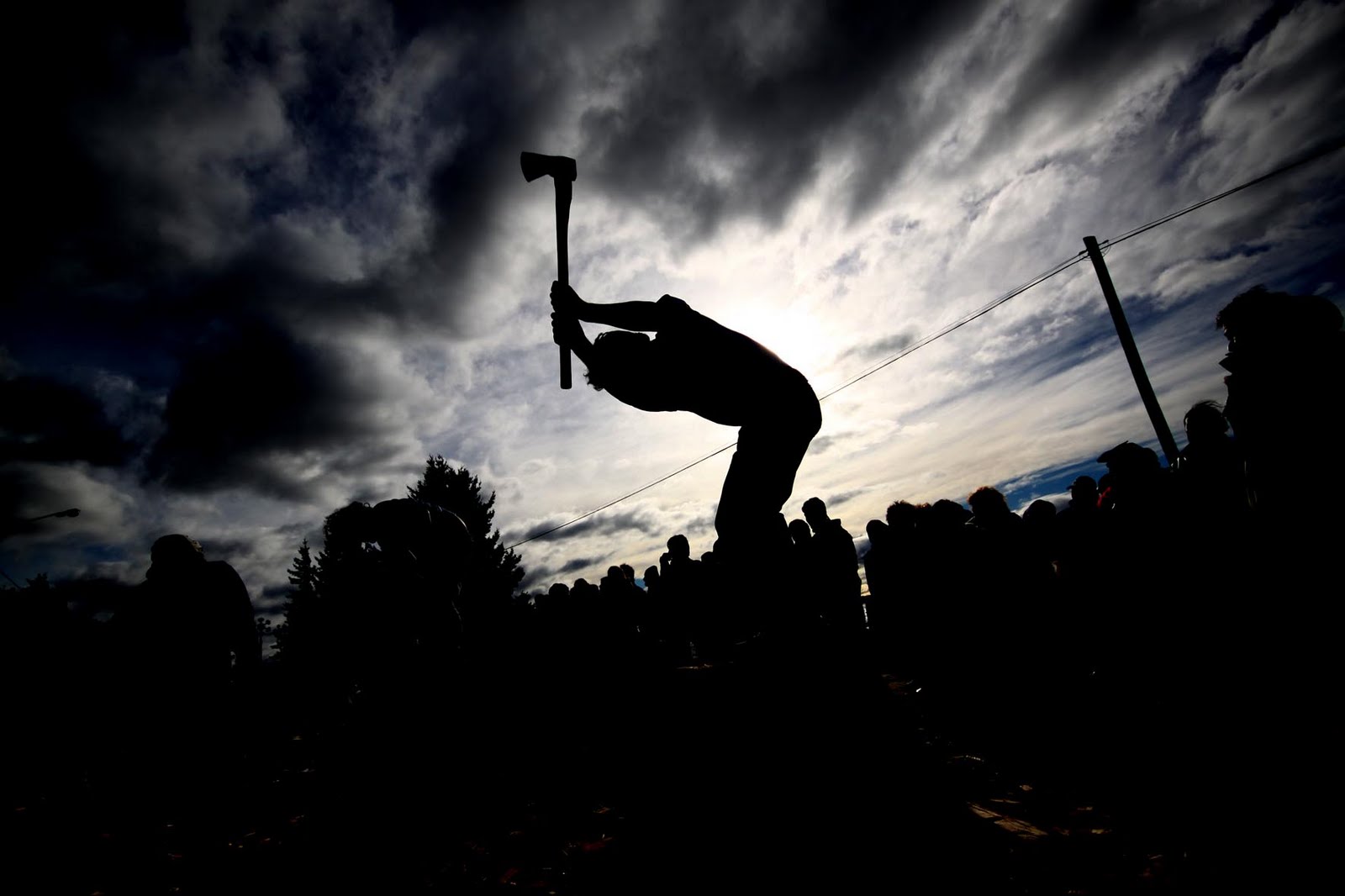 40 fiesta nacional de la nieve: CONCURSO DE HACHEROS