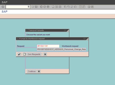SAP Tips: Transport ABAP Report Variants into a Work Bench Request