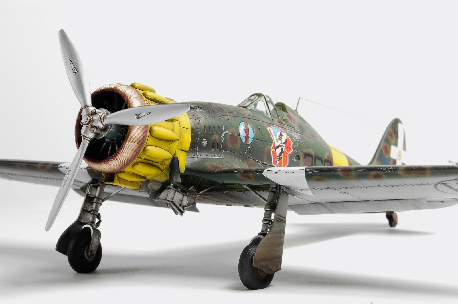 Modelarstwo Irasa: Galeria: Macchi C.200 Saetta, Italeri 1/48