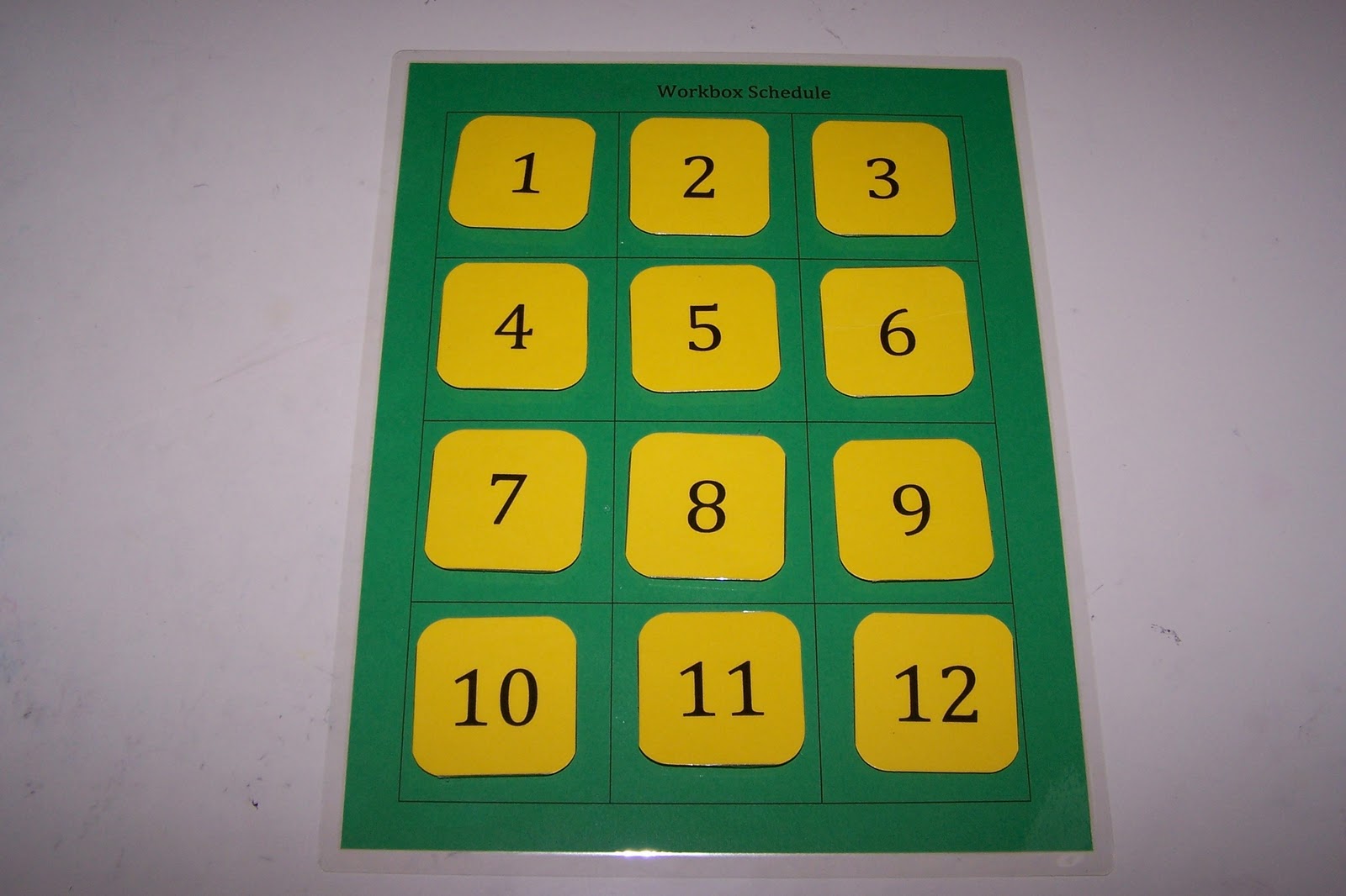 The Princess and the Tot: Workbox System