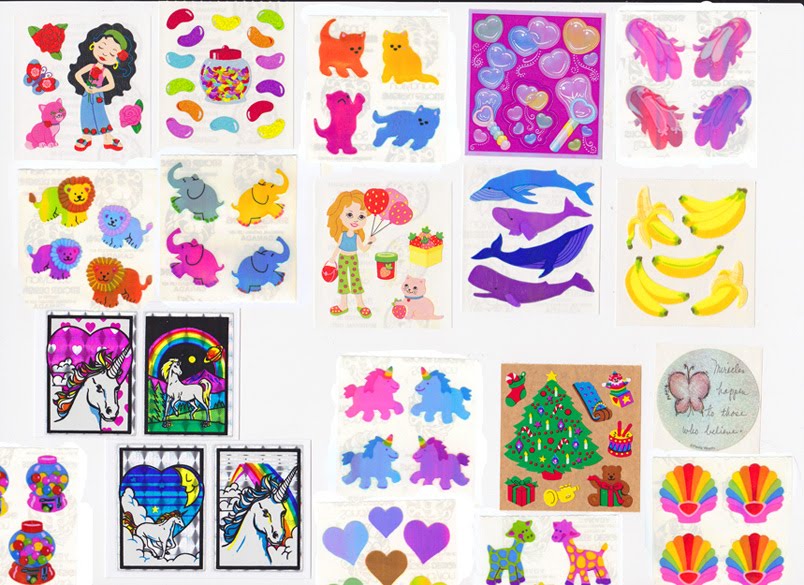 My 1980's Vintage Sticker Websites & Personal Collection: Sticker Album ...