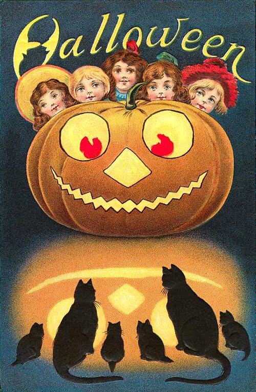 Vintage Holiday Images & Cards: Vintage Halloween Classics