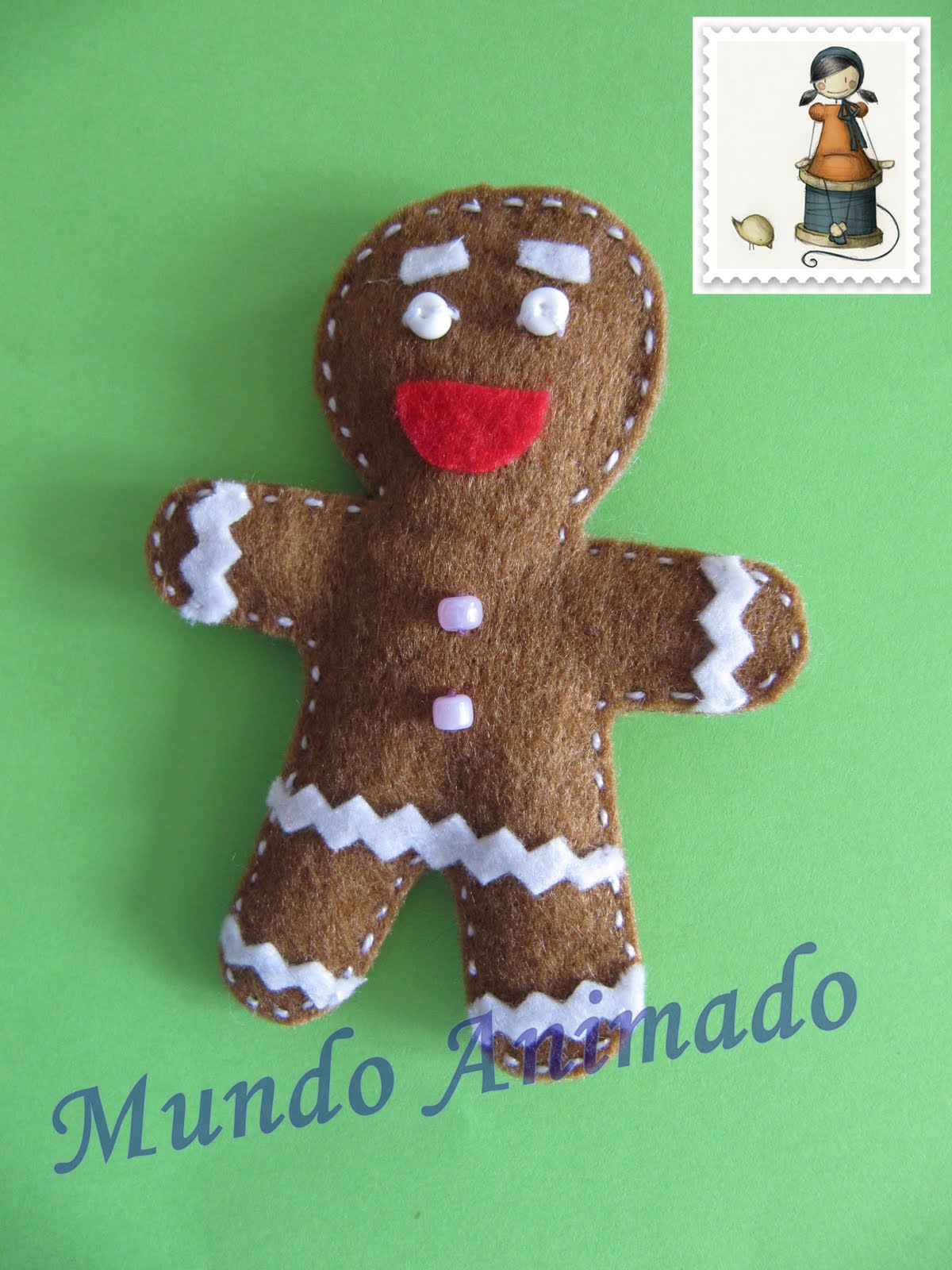 Mundo Animado: 29. Muñeco de jengibre