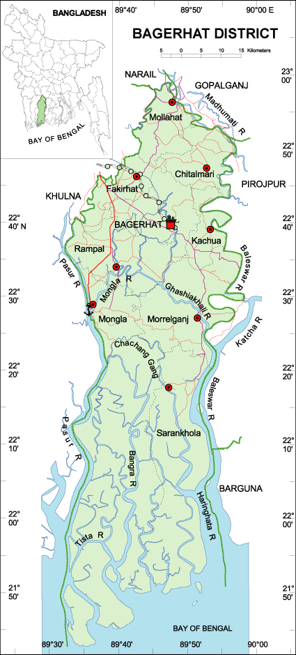 Maps of Bangladesh