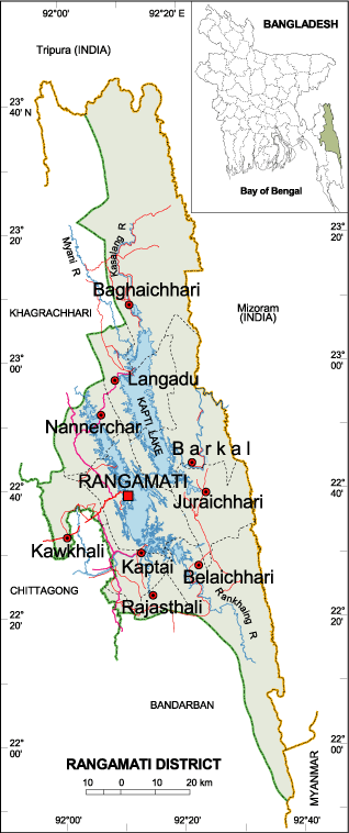 Maps of Bangladesh
