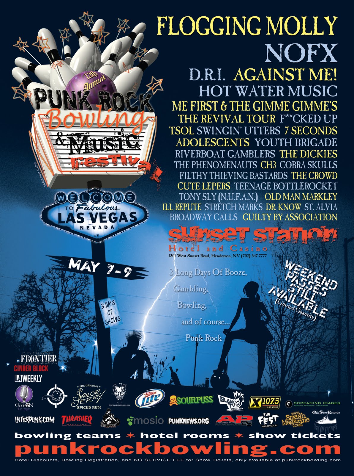 [1001] Punk Rock Gig Posters By Affiche Gif