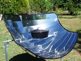 Aardskip - Earthship: Son oond - Solar oven
