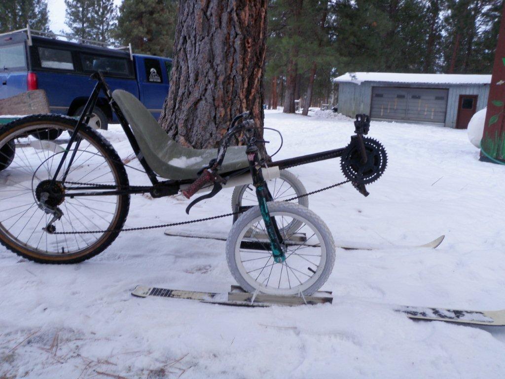 RBB Blog: home made snow trike