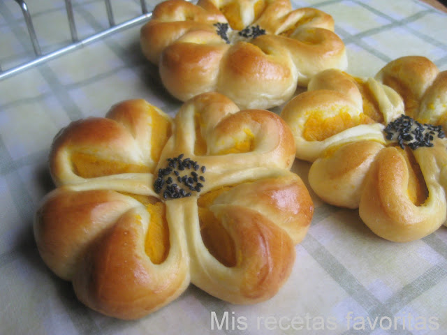 Flores de pan - Mis recetas favoritas by Hilmar