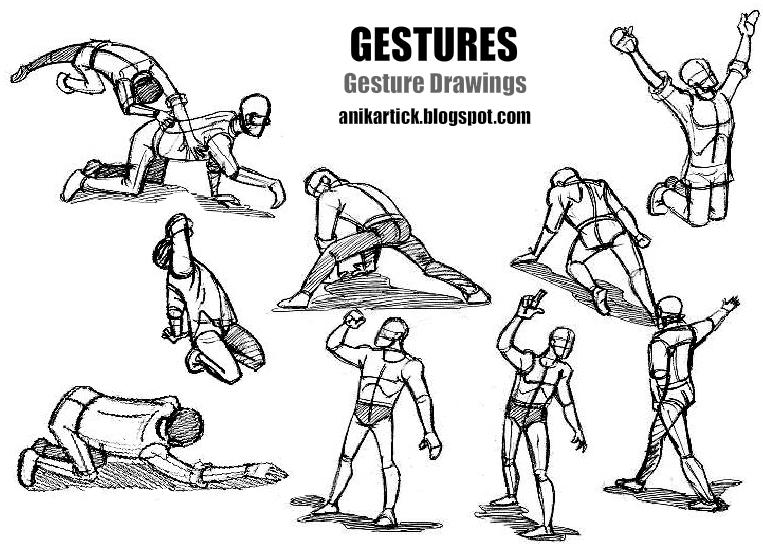 CHENNAI Animation Artist ANIKARTICK SKETCHES: Gesture Drawings,Gesture ...