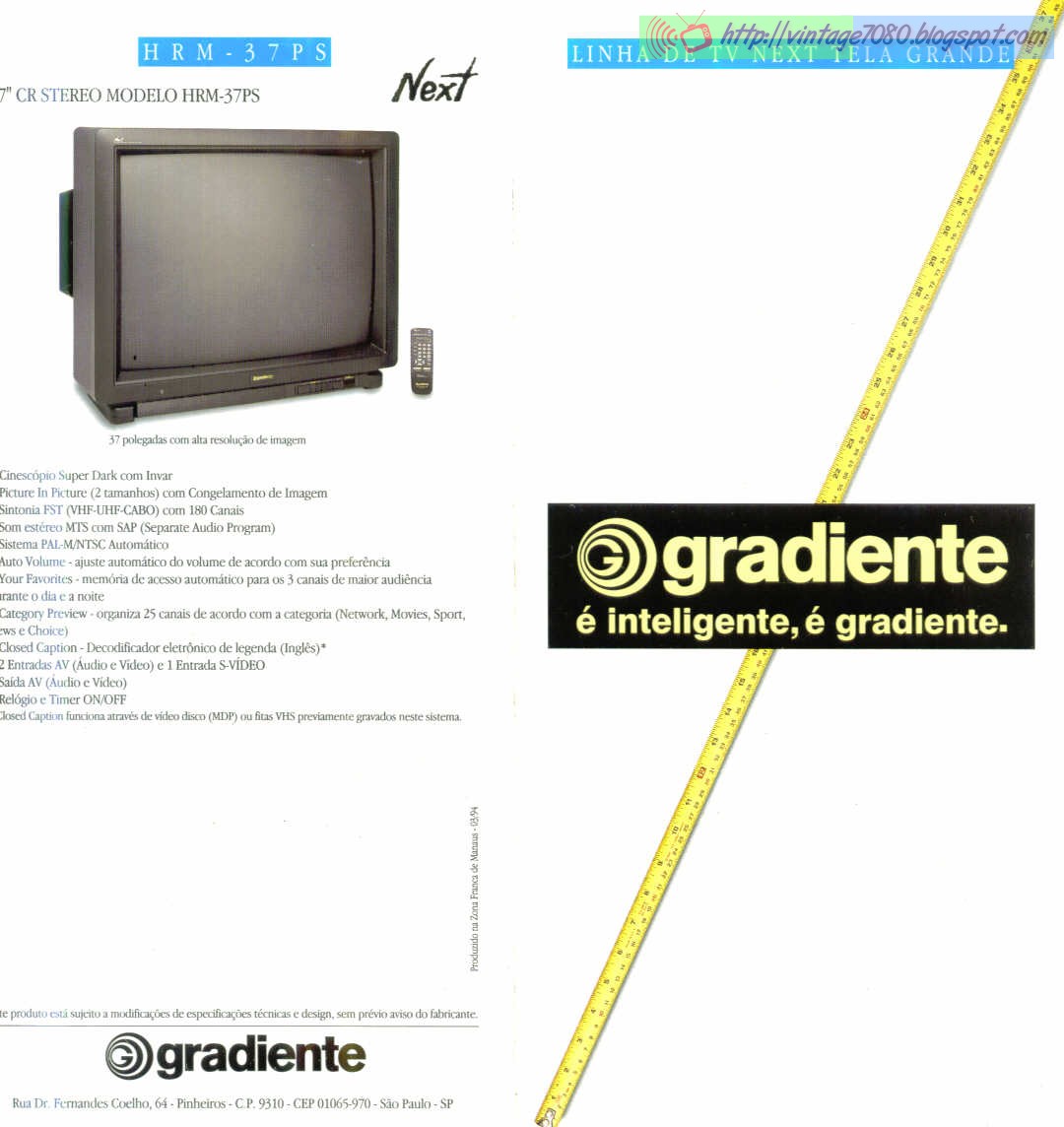 Vintage 70 80: Gradiente 13