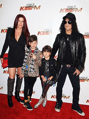 Baby-In-Hollywood: Slash & seus pequenos roqueiros
