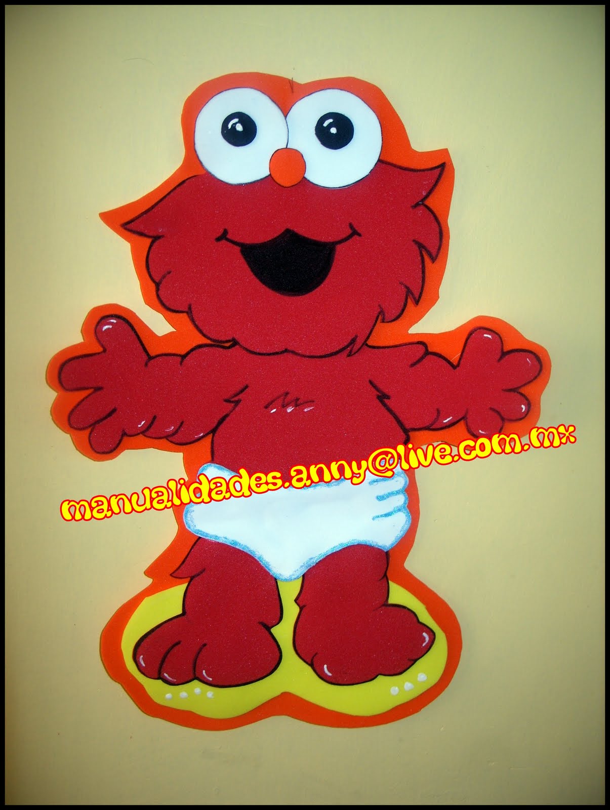 FOFUCHAS MONYKETAS: Baby elmo