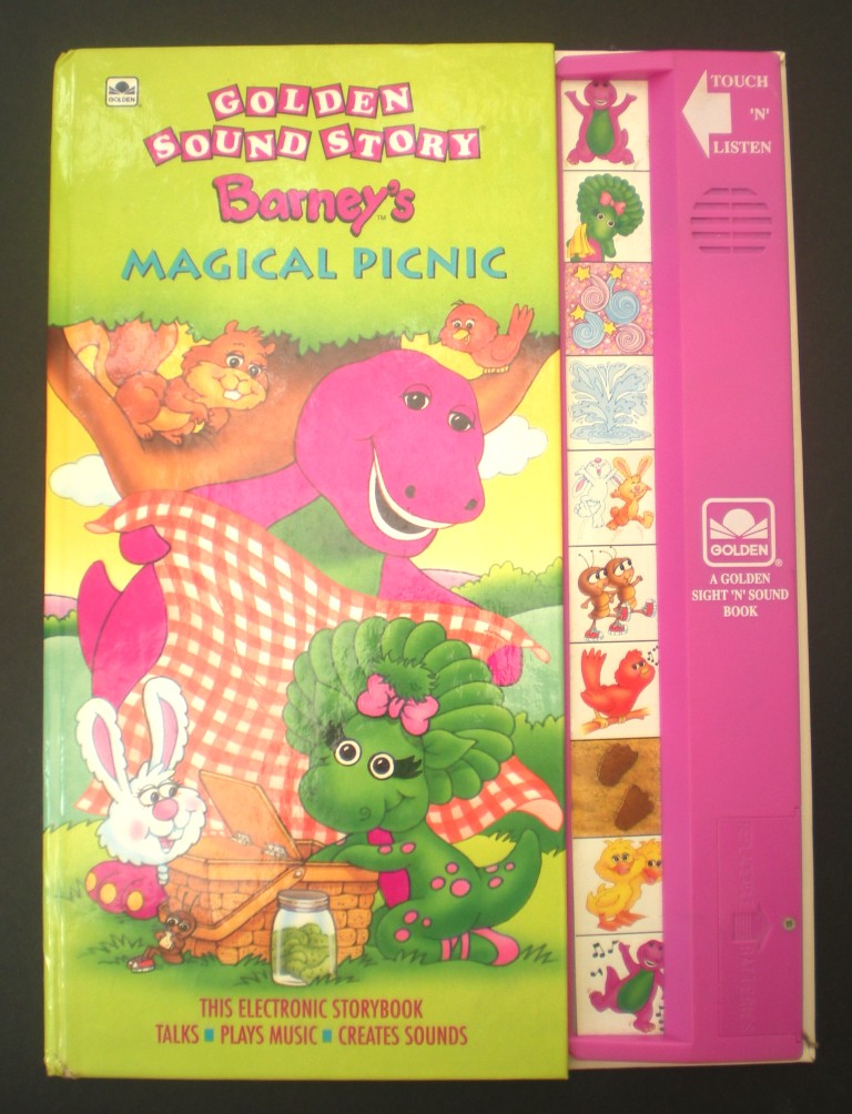 Kiddieszone: BK 272 : Barney's Magical Picnic (Sound book)