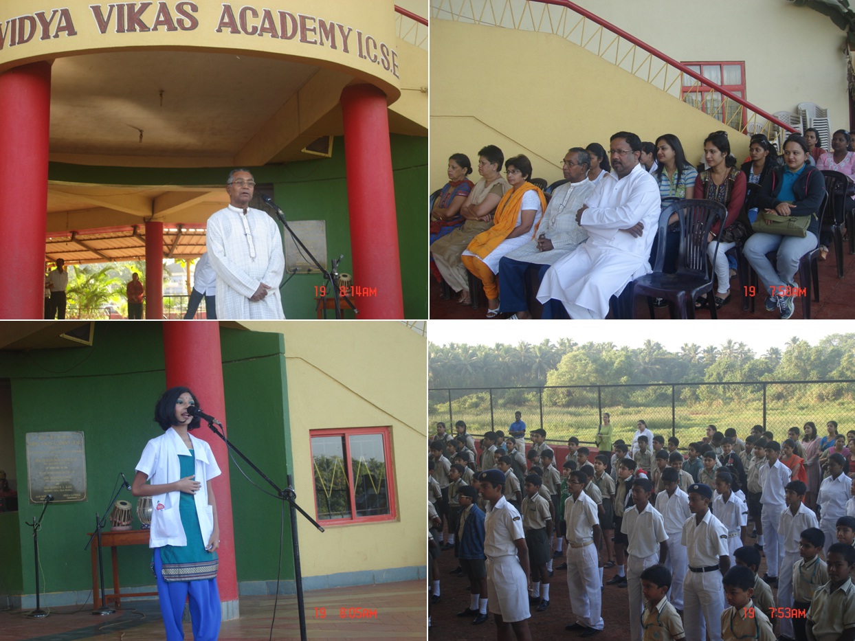 Vidya Vikas Academy (ICSE): Goa Liberation Day Celebrated