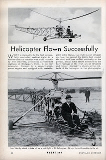 general stuff: Who made the first helicopter flight?