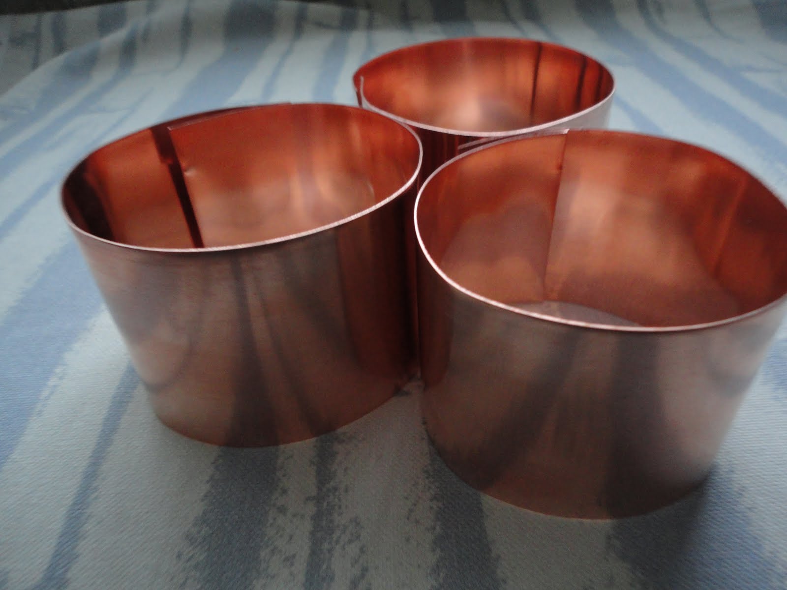 UJ's Vegetable Garden: Copper collars for cabbage