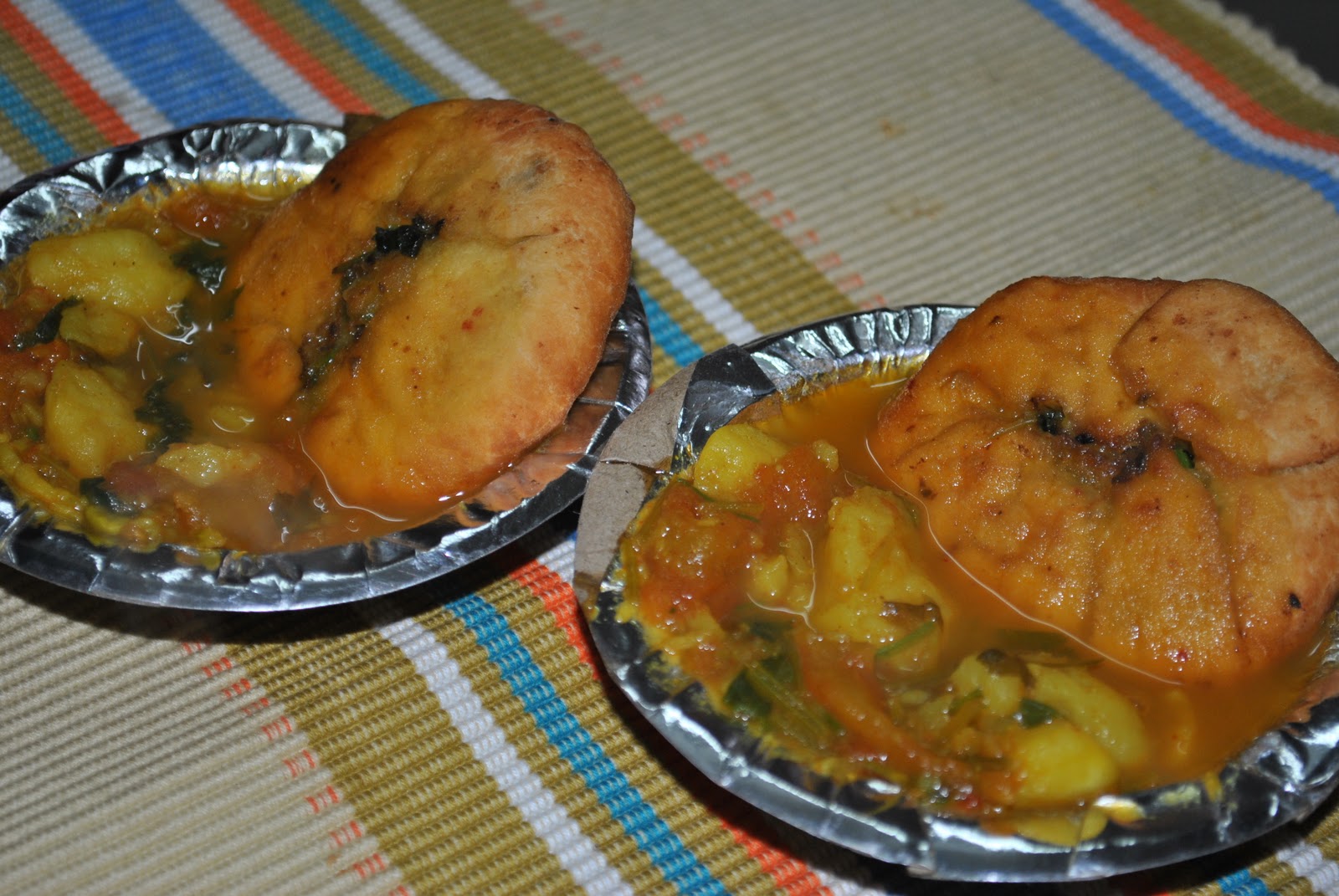 My Blogs-Food Delights: Bihari Mutter Kachori with Bihari Aloo Sabji