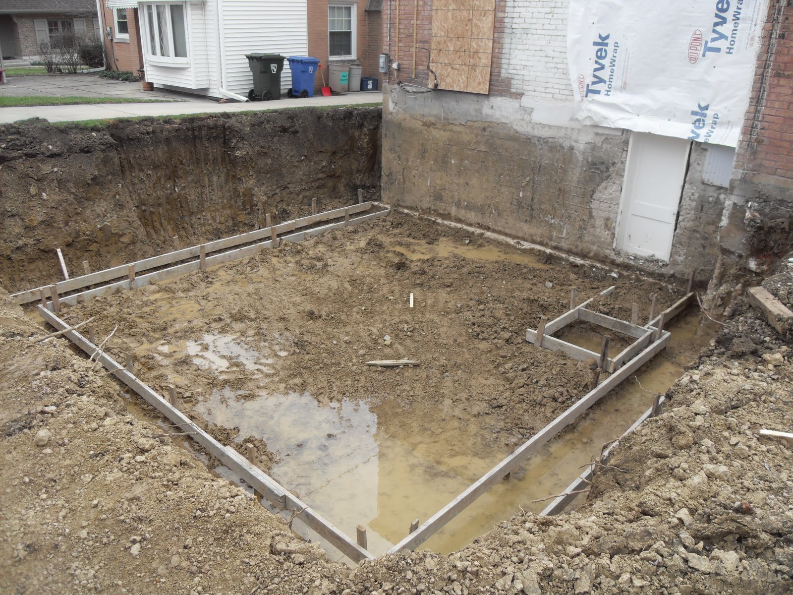 Master Suite Addition & Remodel: Excavation & Footings