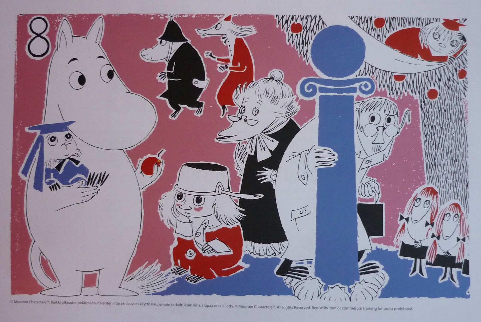 Retroknappen: Ett år med Mumin