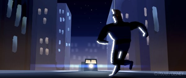 Art: The Incredibles color script & color keys ~ Lighting Pixels