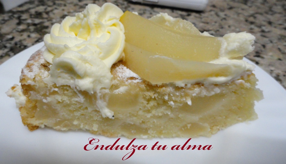 ENDULZA TU ALMA: Torta delicada de pera