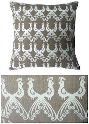 goring hotel london: Hand printed organic fabrics :: Thea & Sami