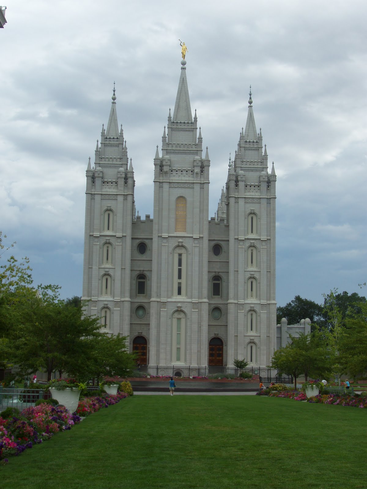 The Utah Temple Challenge: First Temple Visited: Salt Lake Temple