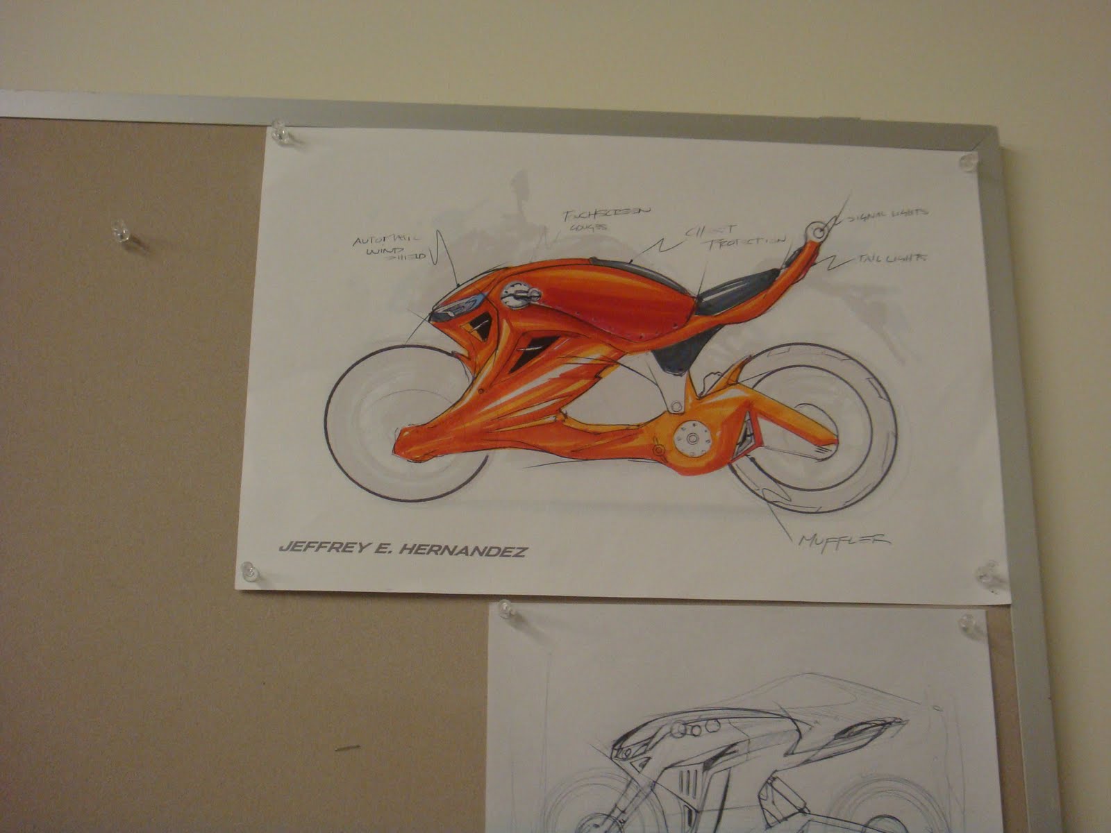 KIQUE DESIGN: Kawasaki Motorcycle Project