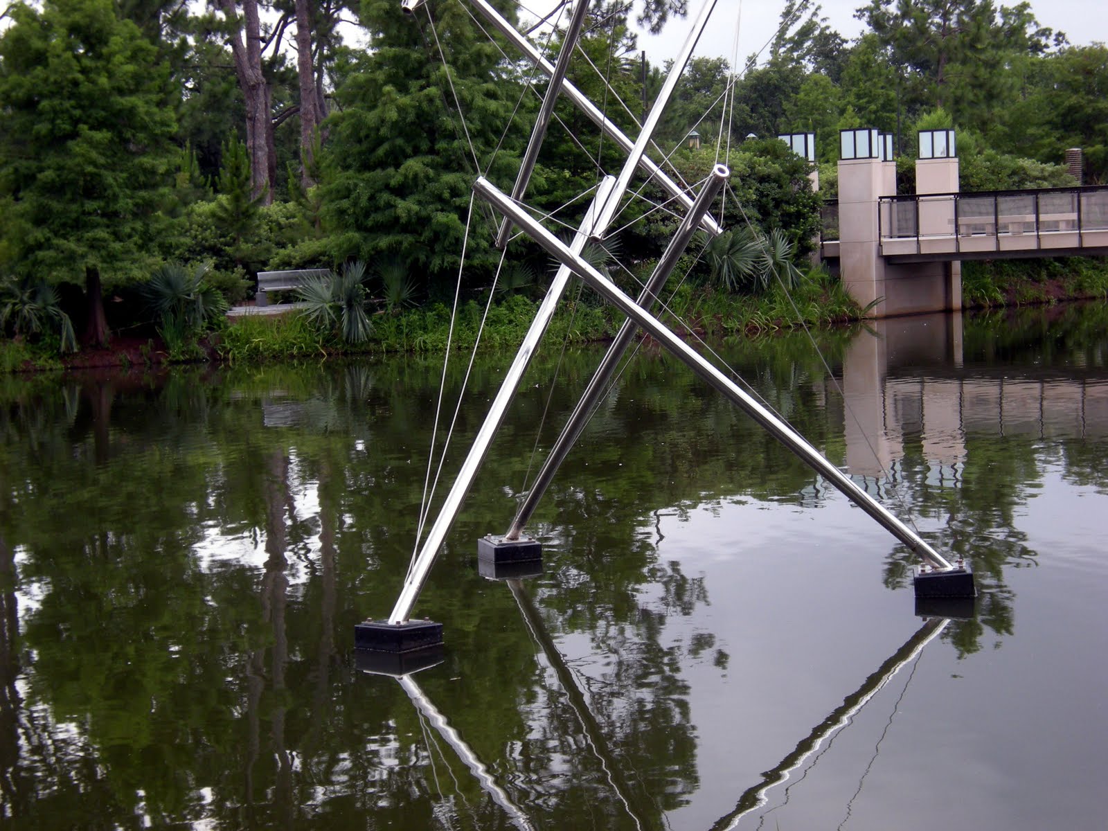 The Mathematical Tourist: Tensegrity Tower in New Orleans