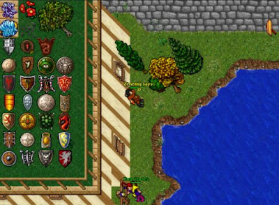 Grande coleção de escudos - Mundo Tibia Br | Notícias, Downloads e ...