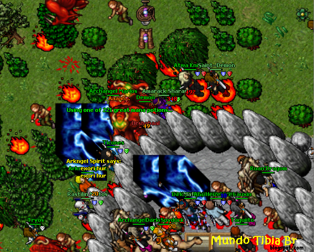 Orshabaal aparece em Lucera! - Mundo Tibia Br | Notícias, Downloads e ...