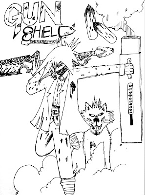 Jared's Anime & Manga: Gun Shield - Click on drawing to zoom in