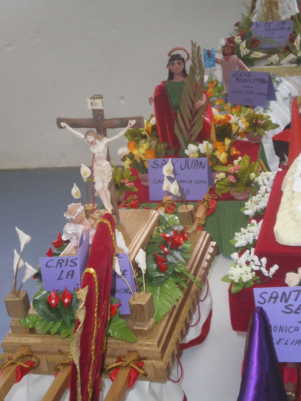 CEIP Jose Alcolea Lacal: TRONOS DE SEMANA SANTA
