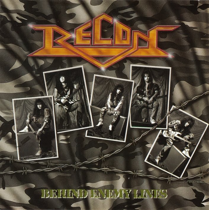 ROCK Y METAL CRISTIANO: Recon - Behind Enemy Lines (1990)