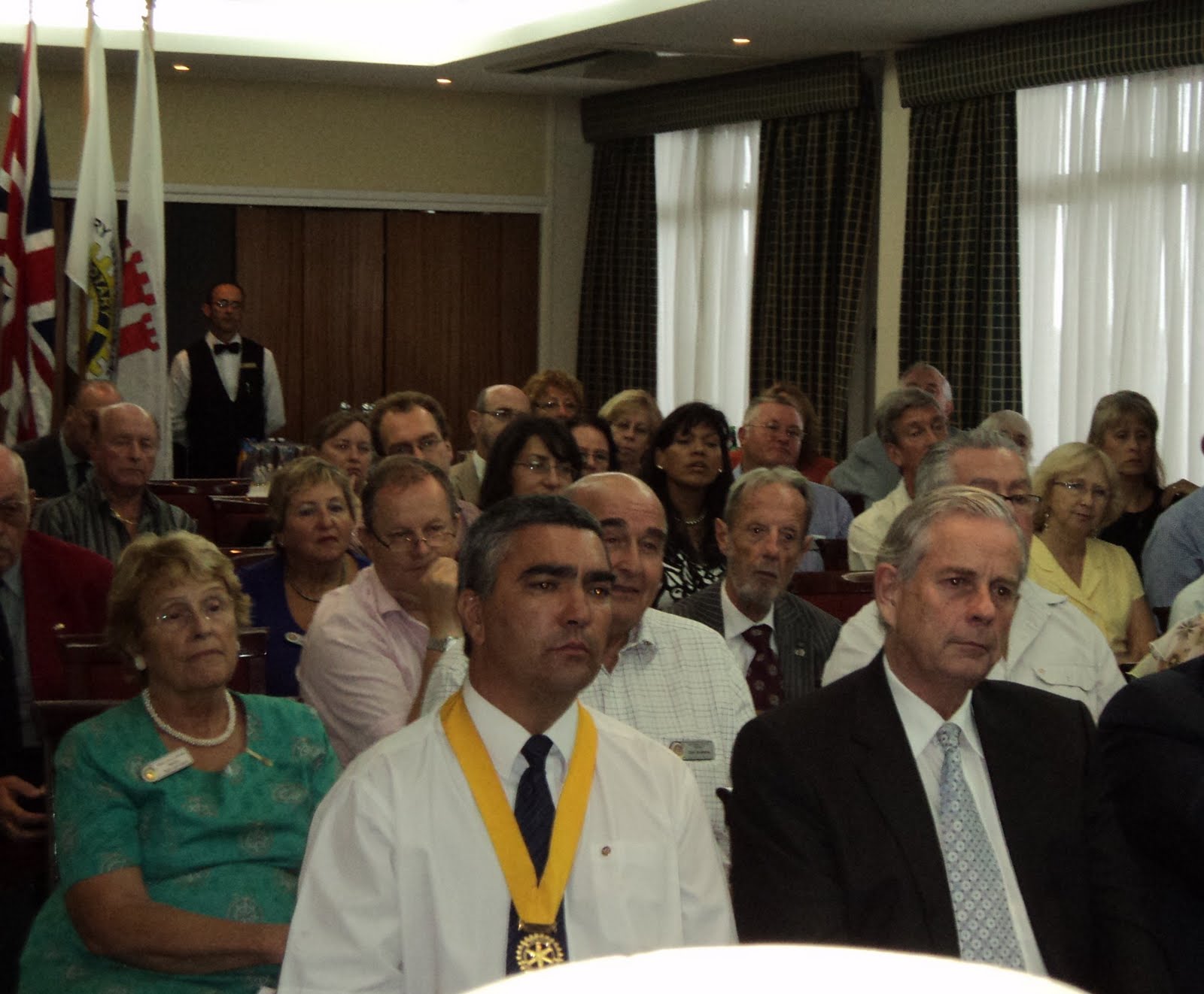 Rotary Club of Gibraltar: MR JOE GAGGERO ADDRESSES ROTARIANS