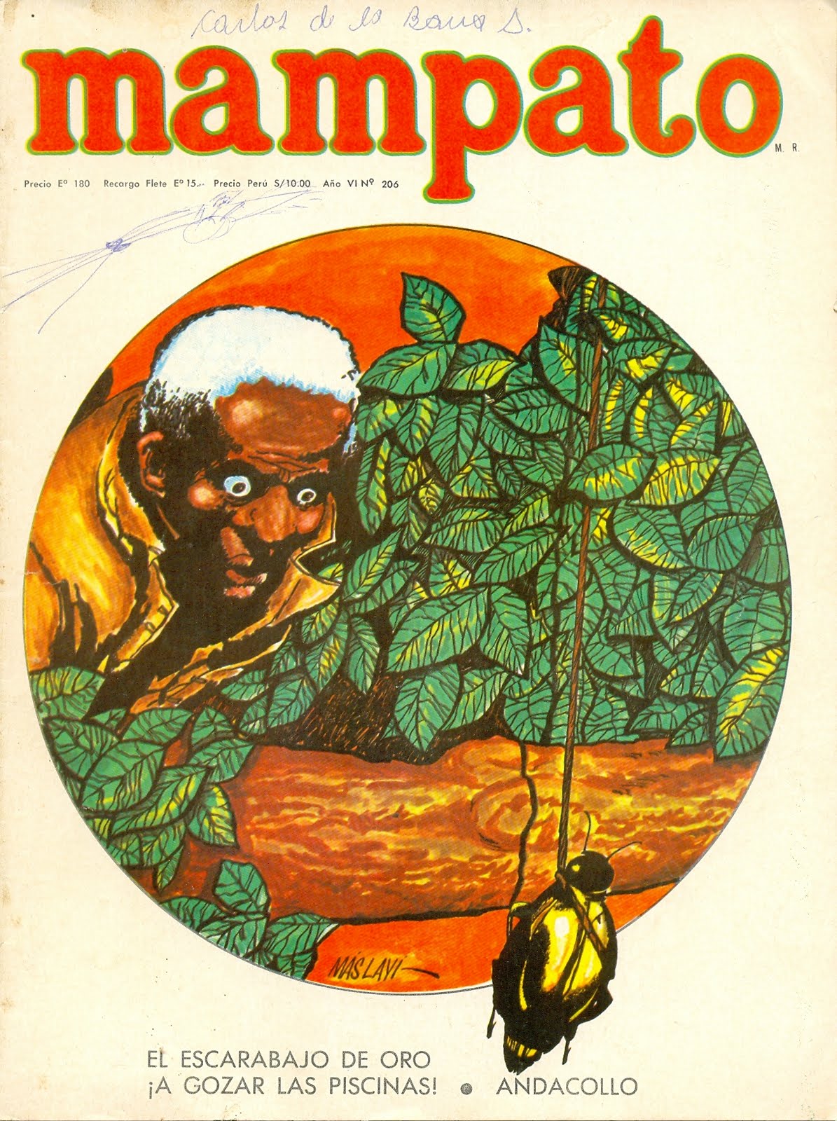 Comics Revista Mampato: agosto 2010