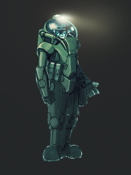 FATHOMS - A MOGRAFI SHORT: Concept Art - Dive Suit